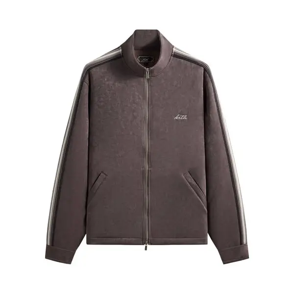 Kith Sueded Scuba Connor Track Jacket 'thunder