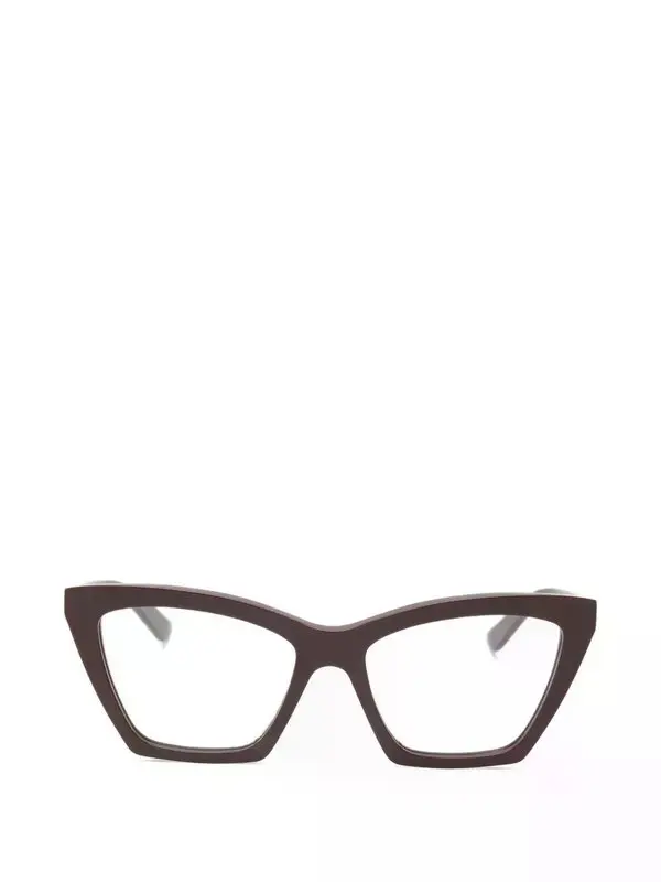 Alexander McQueen Cat-eye Glasses - Brown