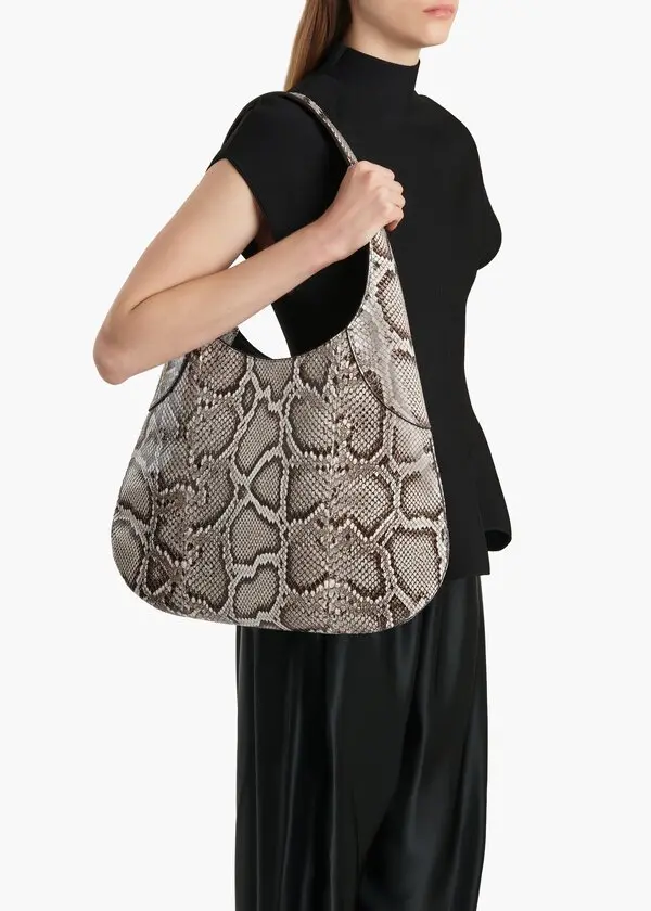 Khaite Large Joan Hobo In Python