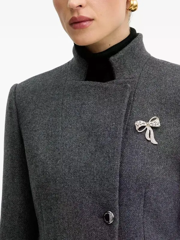 MORGAN Bow-embellished Coat
