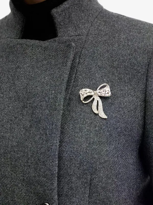MORGAN Bow-embellished Coat