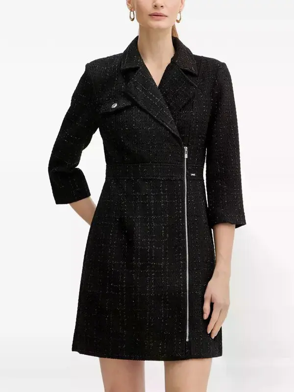 MORGAN Mini Dress With Zip-up Closure