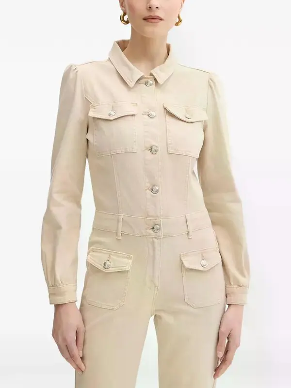 MORGAN Button Pocket Jumpsuit