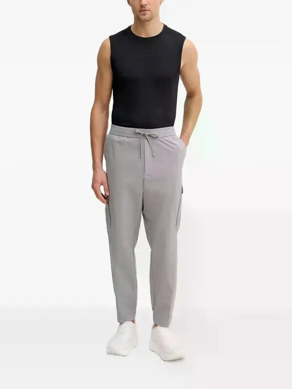 BOSS Tapered-fit Trousers In Easy-iron Stretch Poplin