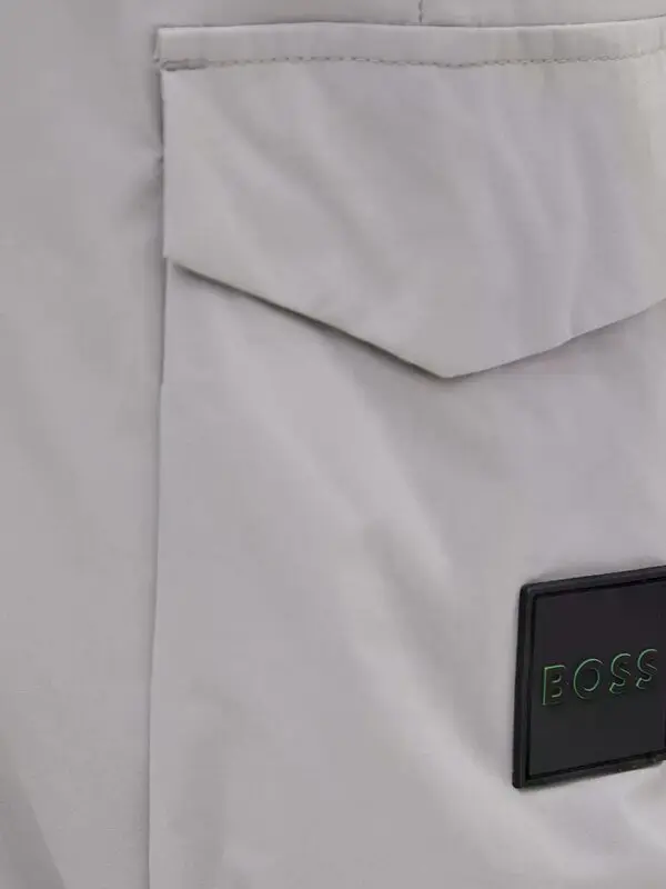 BOSS Tapered-fit Trousers In Easy-iron Stretch Poplin