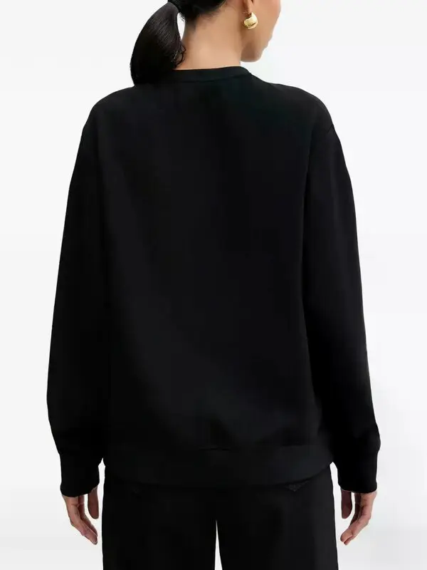 Karl Lagerfeld Buttoned Top - Black