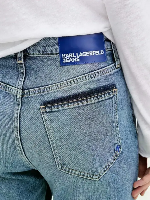 Karl Lagerfeld Flared-leg Jeans - Blue