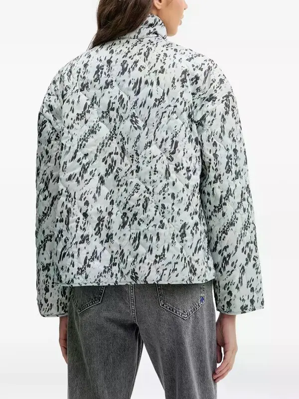 Karl Lagerfeld Patterned Quilted Jacket