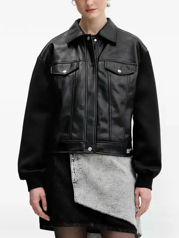 Karl Lagerfeld Panelled Pockets Jacket