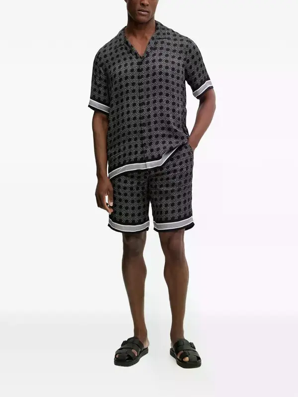Karl Lagerfeld Patterned Short-sleeve Shirt