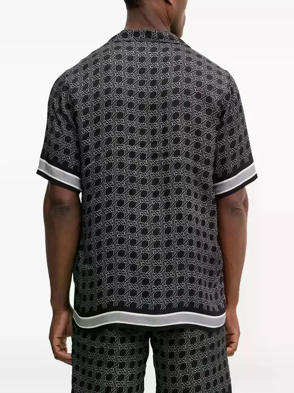 Karl Lagerfeld Patterned Short-sleeve Shirt