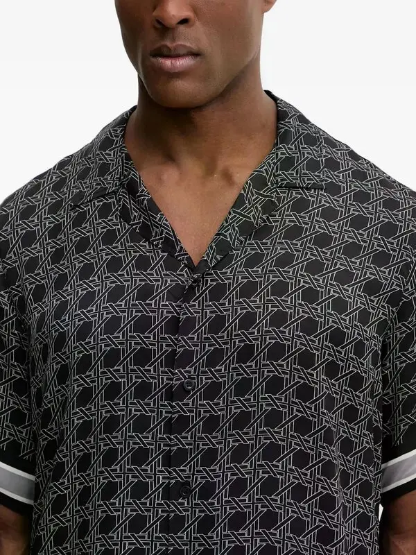 Karl Lagerfeld Patterned Short-sleeve Shirt