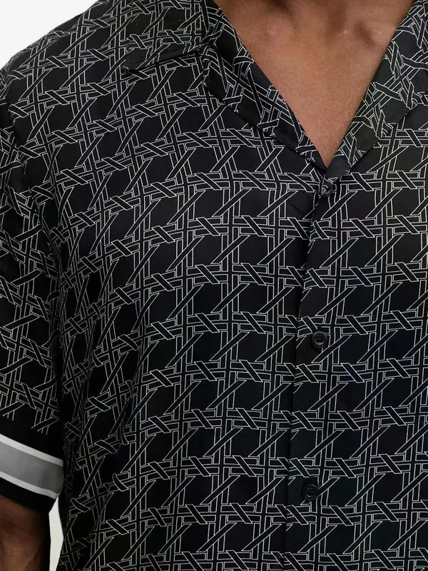 Karl Lagerfeld Patterned Short-sleeve Shirt