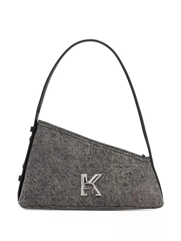 Karl Lagerfeld Geo Denim Shoulder Bag