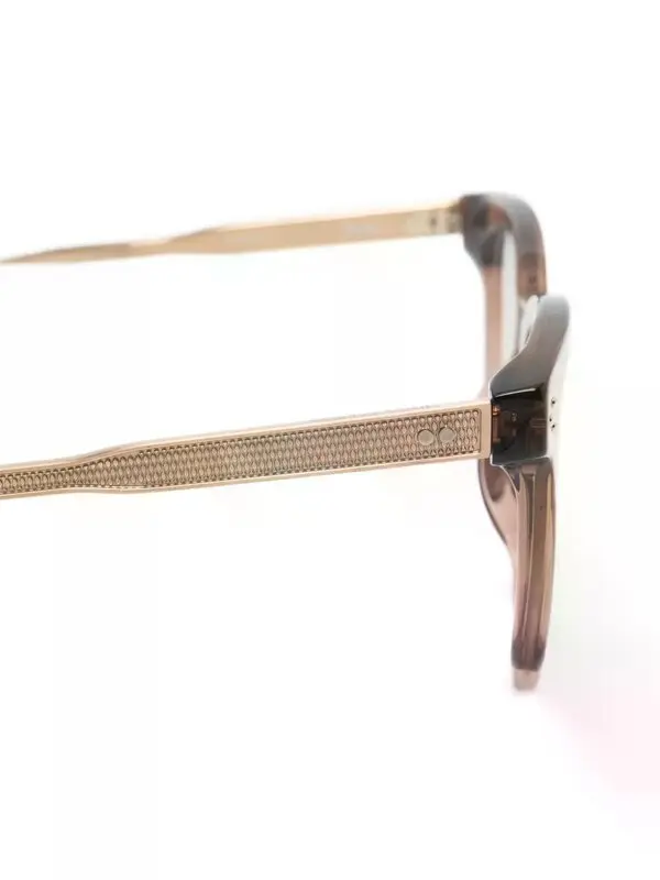 Linda Farrow Evans Eyeglasses - Brown