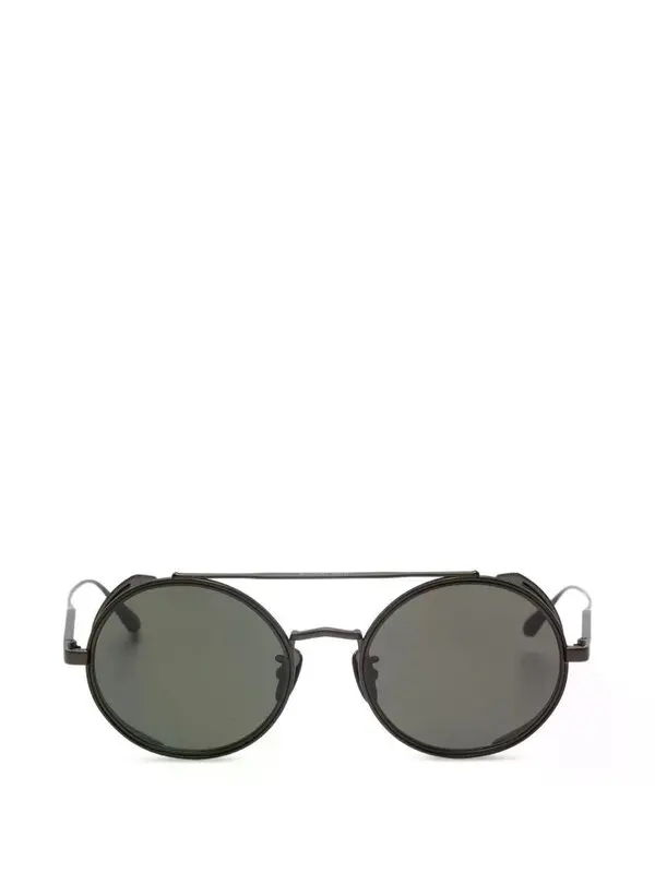 Linda Farrow Round-frame Sunglasses - Black