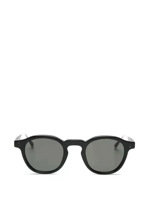 Linda Farrow Heath Round-frame Sunglasses - Black