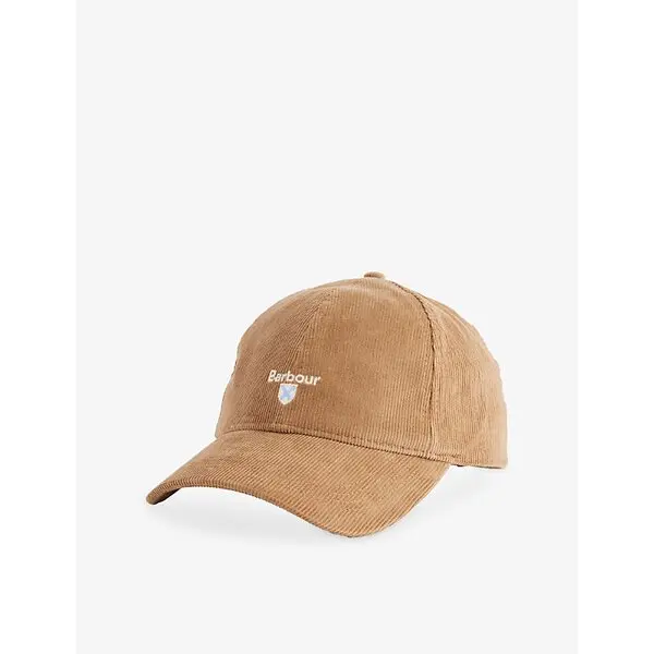 Barbour Bayfield Corduroy-cotton Baseball Cap - Beige