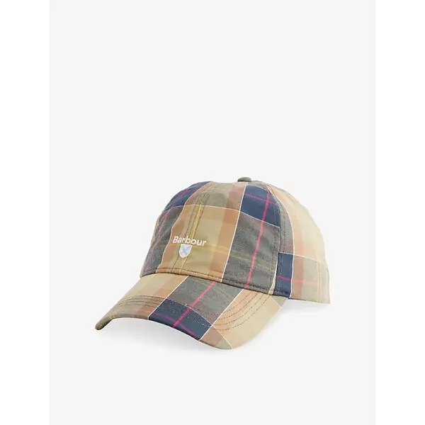 Barbour Tartan Sports Cotton Baseball Cap - Classic Tartan