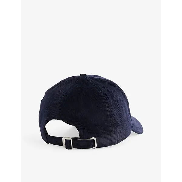 Barbour Corduroy-cotton Baseball Cap - Navy