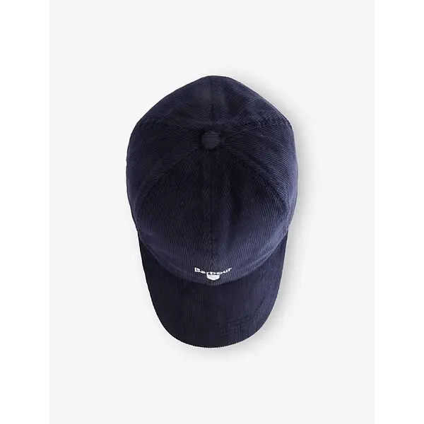Barbour Corduroy-cotton Baseball Cap - Navy