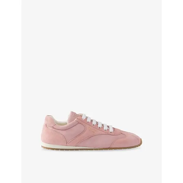 Prada Re-nylon And Suede Trainers