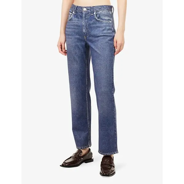 Rag & Bone Harlow Straight-leg Stretch-denim Jeans - Kimbr