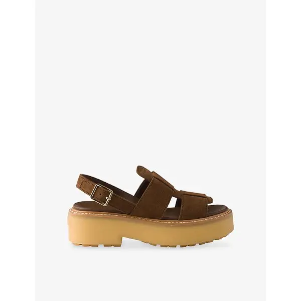 Prada Suede Sandals