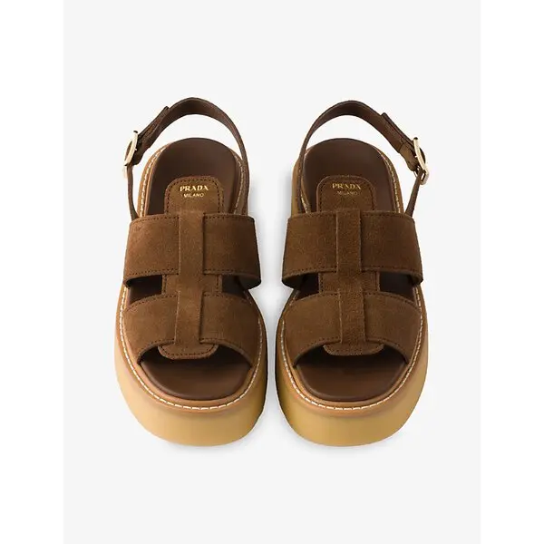 Prada Suede Sandals