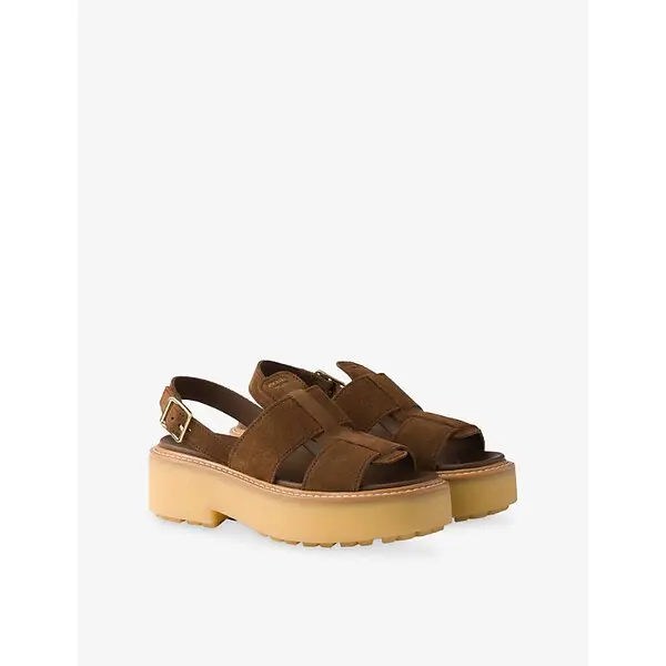 Prada Suede Sandals