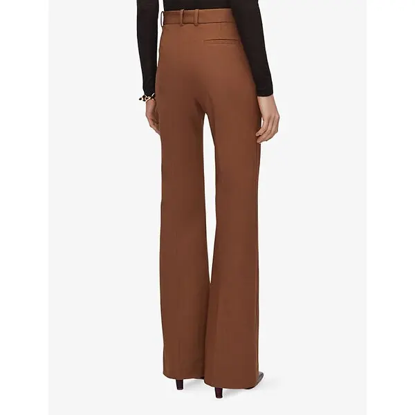JOSEPH Tafira Stretch-woven Trousers - Cinnamon