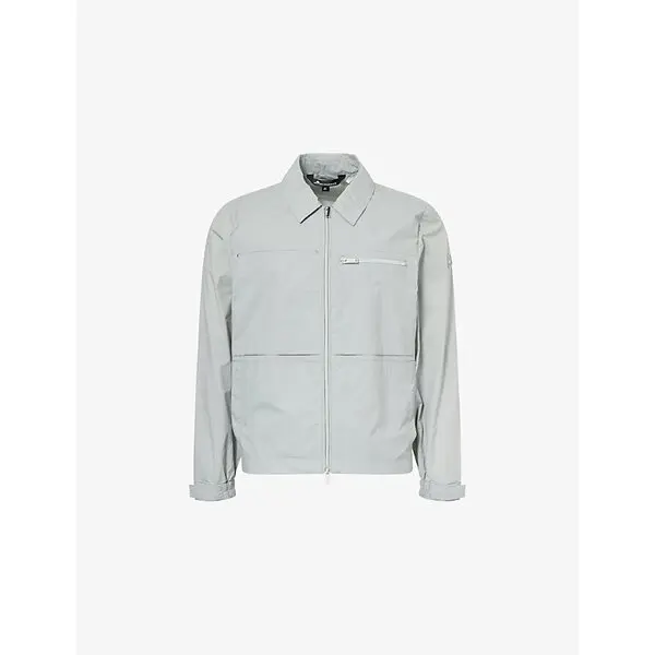 Moose Knuckles Topflight Zip-up Woven Shirt Jacket - Dusty Jade