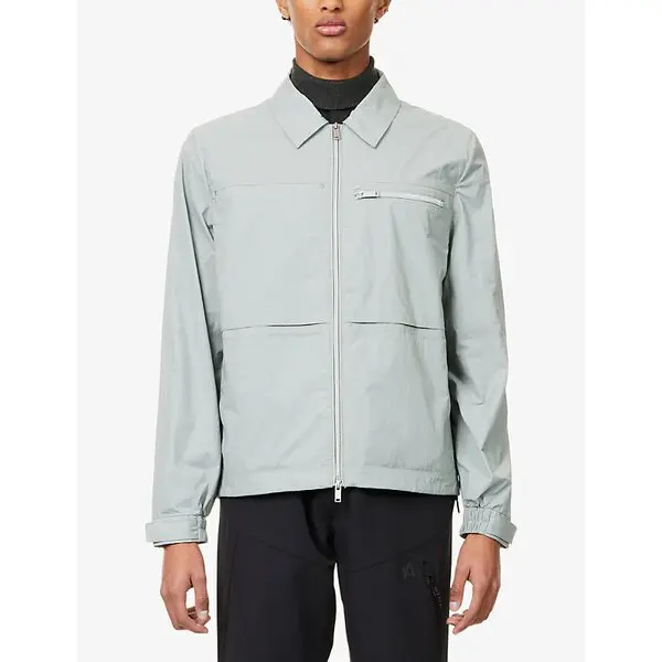 Moose Knuckles Topflight Zip-up Woven Shirt Jacket