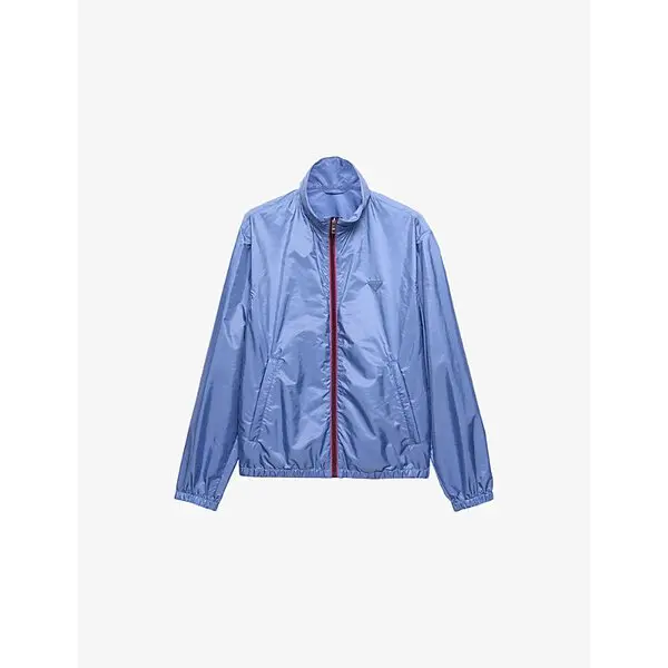 Prada Re-nylon Blouson Jacket - Light Blue