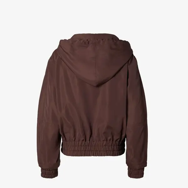 Fendi Cropped Technical Viscose Blouson
