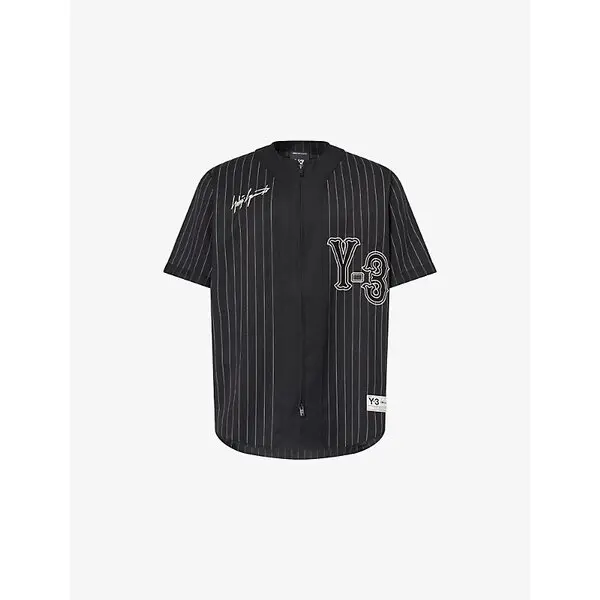 Y3 Elite 5 Baseball Zip-up Woven Top - Black