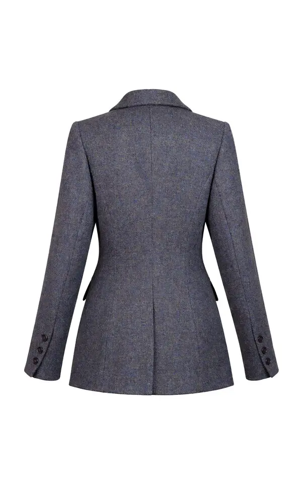 Lena Hoschek Virgin Wool Hunting Jacket - Grey