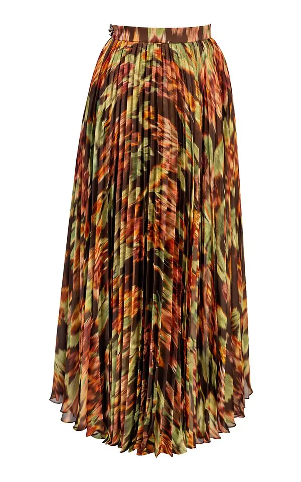 Lena Hoschek Falling Leaves Maxi Skirt