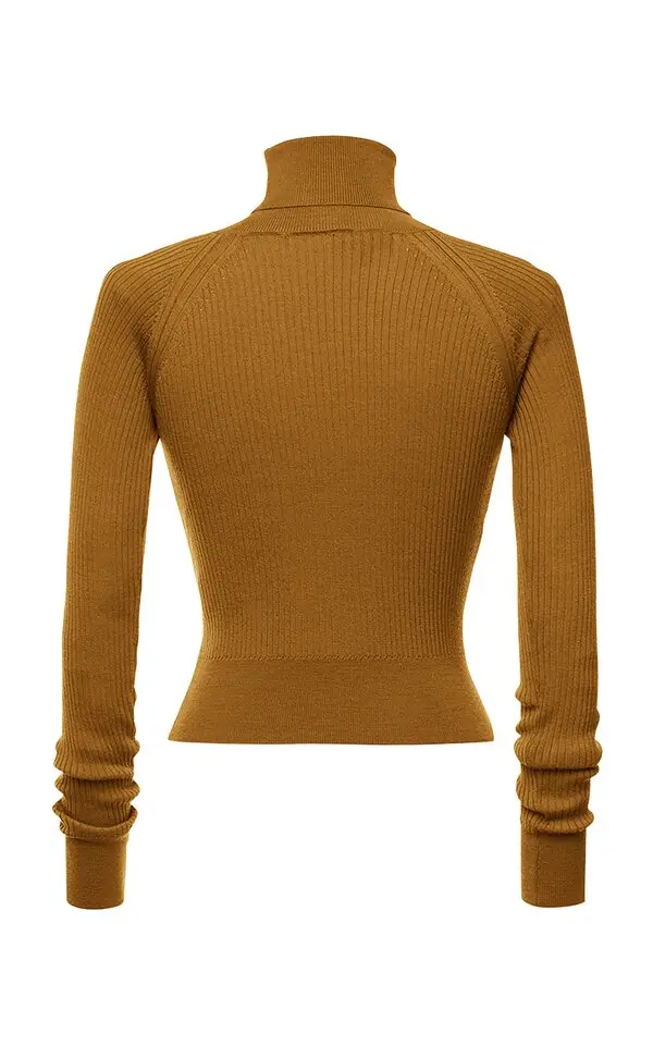 Lena Hoschek Wendy Wool Turtleneck - Neutral