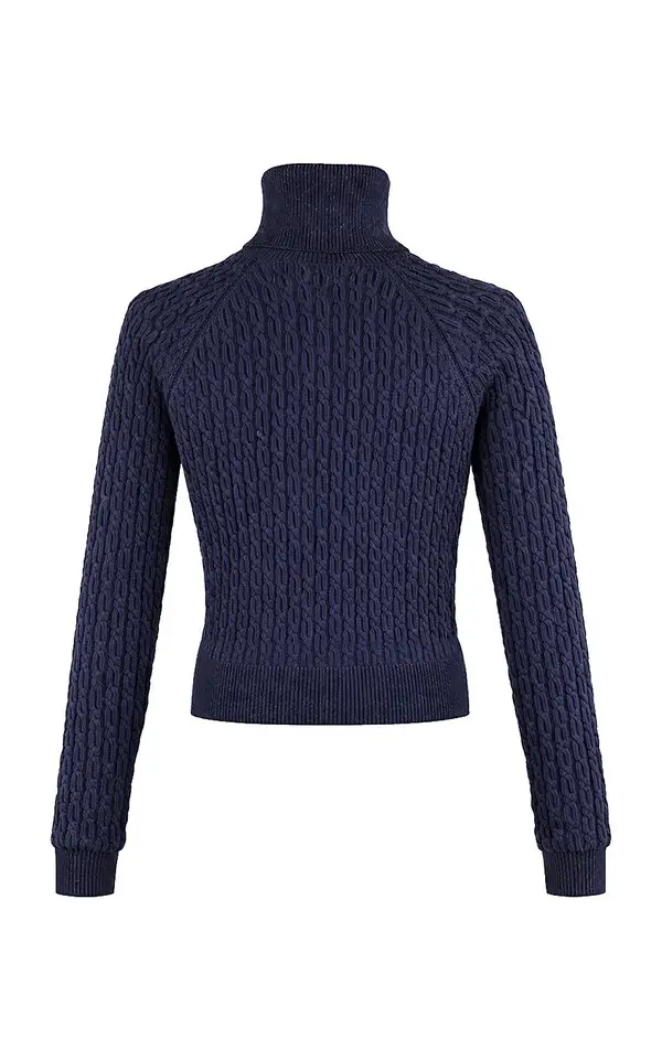 Lena Hoschek Lucy Virgin Wool Turtleneck