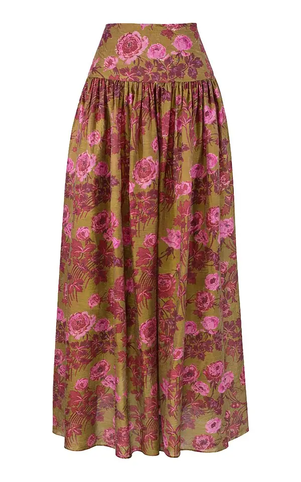 Lena Hoschek Persephone Maxi Skirt - Gold