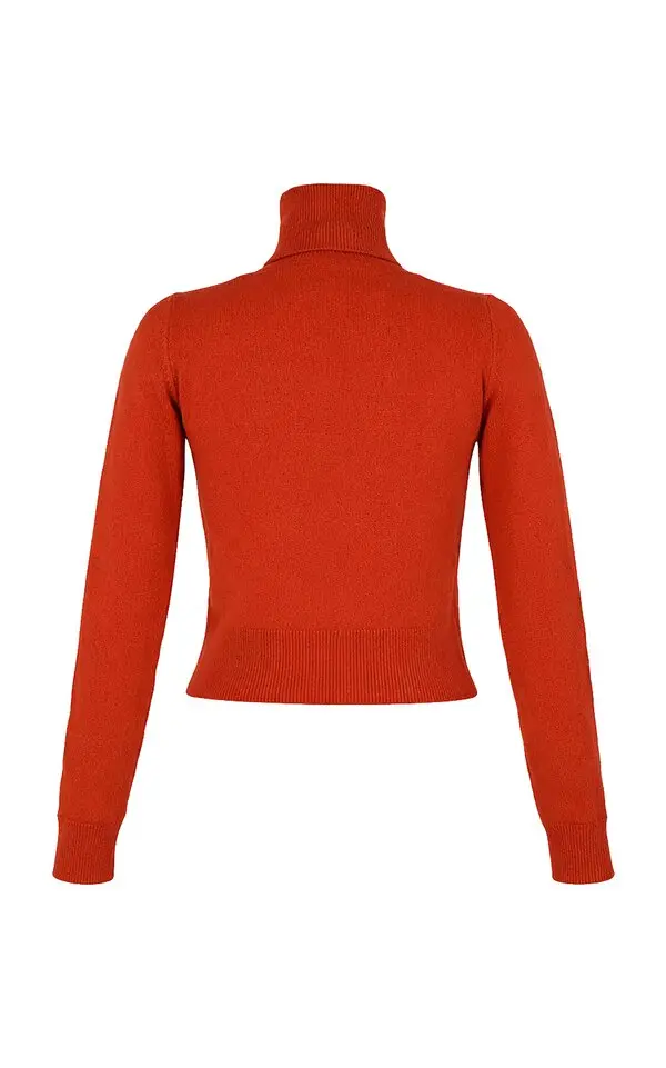 Lena Hoschek Lord Wool Turtleneck - Red