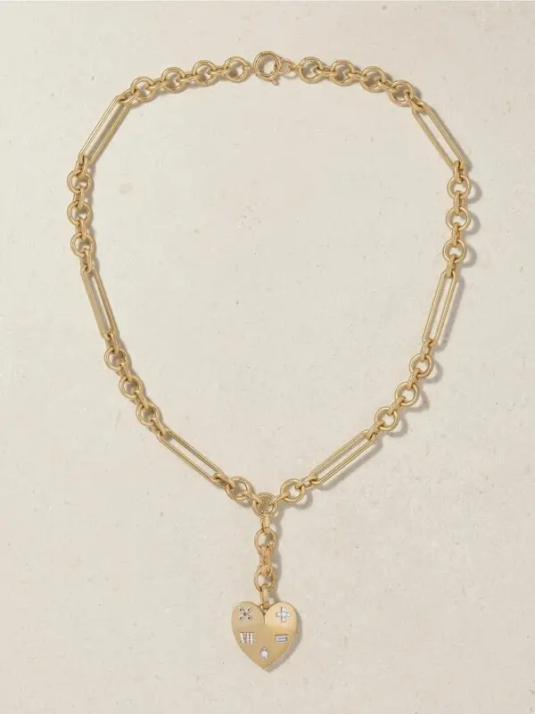 FOUNDRAE L'eternelle Chanson 18-karat Diamond Necklace