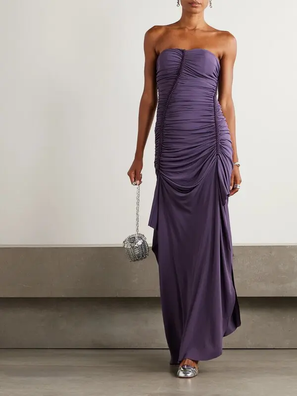 Christopher Esber Shibari Jersey Maxi Dress