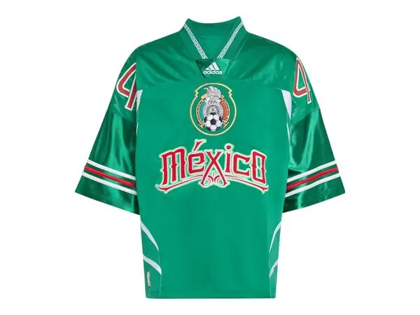 Adidas Bringbacks Remixed Mexico Jersey - Bold Green