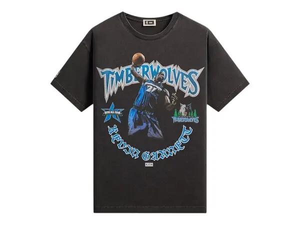 Kith Nba Allstar Minnesota Timberwolves Kevin Garnett Vintage Tee Shirt