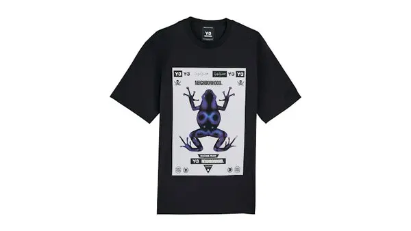 Adidas Y3 Nbhd Graphic T-shirt - Black