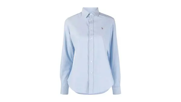 Polo Ralph Lauren Long Sleeve Button-front Shirt - Blue