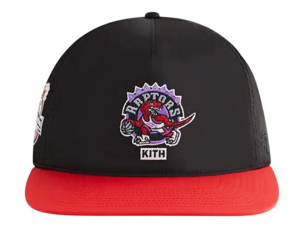 Kith X 47 Brand Nba Allstar Toronto Raptors Sl Hitch Snapback - Black