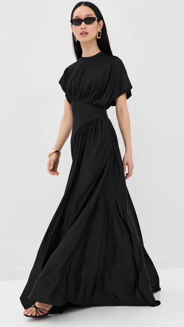 Rabanne Ruched Maxi Dress